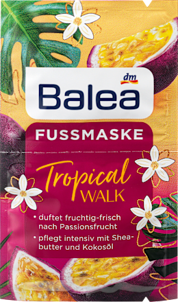 Balea Fußmaske Tropical Walk, 16 ml | dm.at