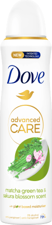 Dove Antiperspirant v spreju advanced care matcha green tea & sakura ...