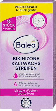 Balea Kaltwachsstreifen Bikinizone, 16 St | dm.at