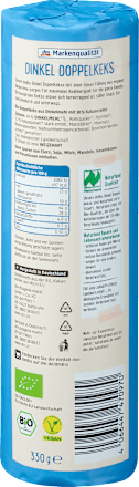 dmBio Kekse, Dinkel Doppelkeks Kakao, Naturland, 330 g dauerhaft ...