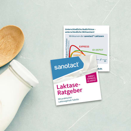 sanotact Laktase 7000 Direkt Mini Tabletten 90 St, 7,1 g dauerhaft ...