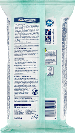 Denkmit ULTRA SENSITIVE univerzalne vlažne maramice za čišćenje, 50 kom ...