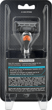 Balea MEN Rasierer, Revolution 5.1, 5-Klingen, 1 St dauerhaft günstig ...