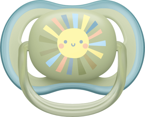 PHILIPS AVENT Silikonski dudi Ultra Air, 0-6m, zelena in modra, 2 kos ...