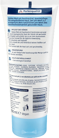Balea med Handcreme pH 5,5 hautneutral, 100 ml dauerhaft günstig online ...