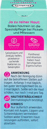 Balea Anti Pickel SOS-Gel Hautrein, 15 ml dauerhaft günstig online ...
