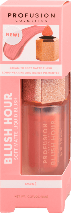 PROFUSION COSMETICS BLUSH HOUR SOFT MATTE tečno rumenilo - ROSE, 1 kom ...