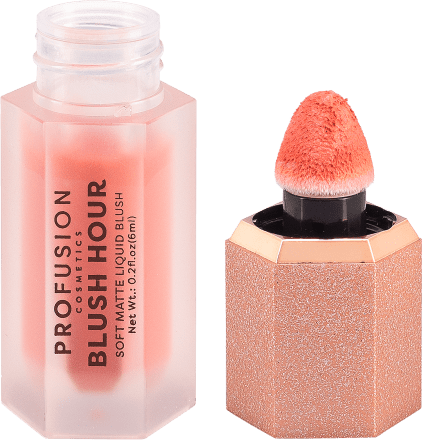 PROFUSION COSMETICS BLUSH HOUR SOFT MATTE tečno rumenilo - ROSE, 1 kom ...