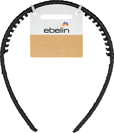 ebelin Haarreif mit Zacken schwarz, 1 St dauerhaft günstig online kaufen | dm.de