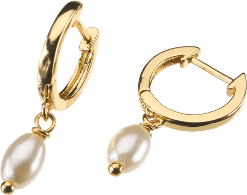 ebelin Creolen vergoldet mit Perlen, 2 St dauerhaft günstig online kaufen | dm.de