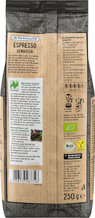 dmBio Caffè bio macinato per espresso, 250 g Acquista online a prezzi ...