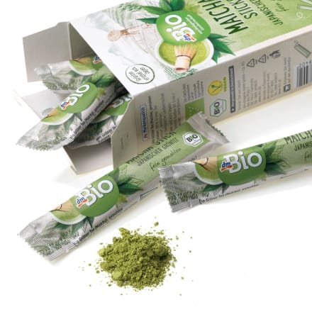 dmBio Grüner Tee Matcha Sticks japanischer Grüntee, 20 g | dm.at