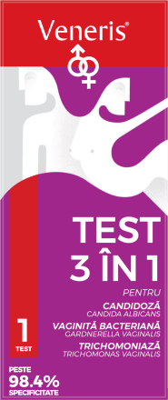 Veneris Test 3 în 1 pentru candidoză-vaginită bacteriană-trichomoniază ...