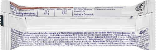 Sportness Proteinriegel Cappuccino-Crisp, 45 g | dm.at