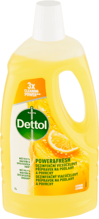 Dettol dezinfekční čistič na podlahy citron, 1 l Nakoupit výhodně ...