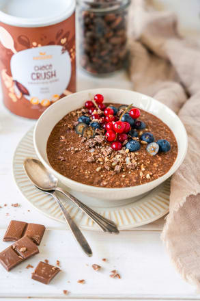 oatsome Smoothie Bowl Pulver Choco Crush, Milde Choco, 400 g dauerhaft ...