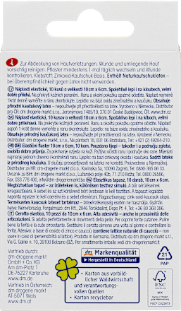 Mivolis Pflaster Elastisch 10 cm x 6 cm, 1 m dauerhaft günstig online ...