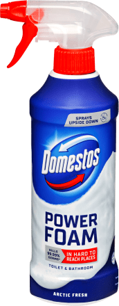 Domestos Čistiaca pena na WC a kúpeľne Power Foam Arctic Fresh, 435 ml | mojadm.sk