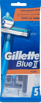 Gillette Самобръсначка Blue plus 2, 5 бр. | dm България