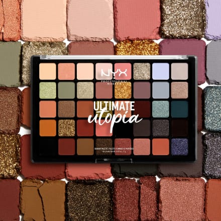 NYX PROFESSIONAL MAKEUP Lidschatten Palette Ultimate 01W Utopia, 1 St ...
