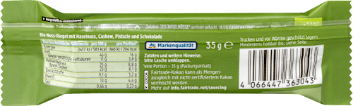 dmBio Baton cu alune de pădure, caju și fistic ECO, 35 g cumpără ...