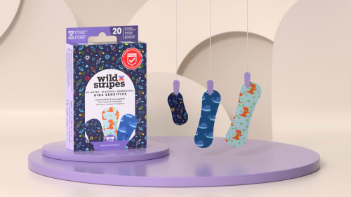 Wild Stripes Pflaster Kids Sensitive Space, 20 St dauerhaft günstig ...