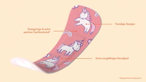 Wild Stripes Pflaster Kids Sensitive Fantasy, 20 St dauerhaft günstig ...