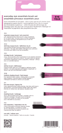 REAL TECHNIQUES Everyday Eye Essentials - set četkica za šminkanje, 8 kom. trajno povoljna ...