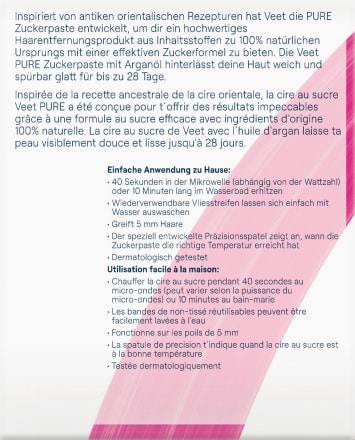 Veet Pure šećerna pasta za depilaciju, 250 ml trajno povoljna online ...
