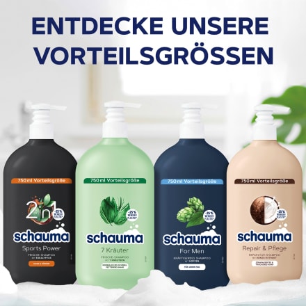 schauma Shampoo For Men, 750 ml dauerhaft günstig online kaufen | dm.de