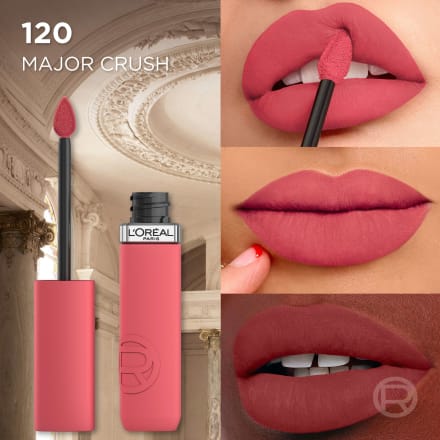 L'ORÉAL PARiS Infallible Matte Resistance ruž za usne – 120 Major Crush ...