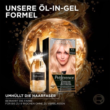 L'ORÉAL PARIS PRÉFÉRENCE Haarfarbe 7.3 Florida Karamellblond, 1 St ...