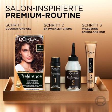L'ORÉAL PARIS PRÉFÉRENCE Haarfarbe 7.3 Florida Karamellblond, 1 St ...