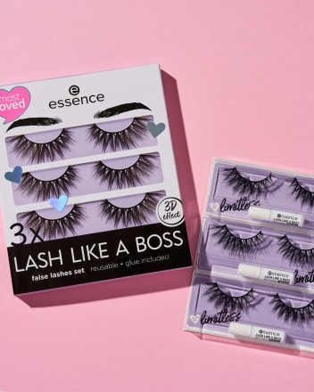 essence Künstliche Wimpern My Lashes Are Limitless (3 Paar), 6 St ...