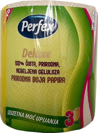 Perfex Deluxe kuhinjski ubrus, 3-slojni, 1 kom | dm.rs