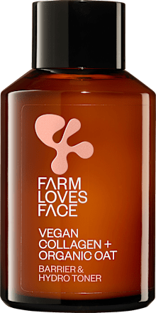 Farm Loves Face Toner Barriere & Hydro Veganes Kollagen + Bio-Hafer ...