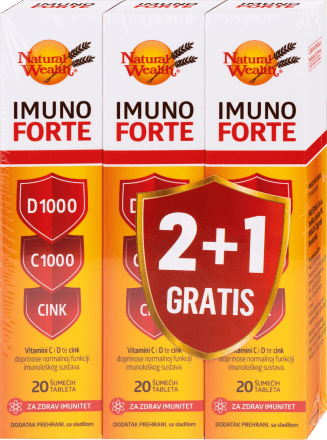 Natural Wealth Immuno Forte – kapsule, 40 kom. | dm.hr