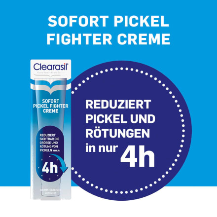 Clearasil Anti Pickel Creme Sofort Fighter, 15 ml dauerhaft günstig ...