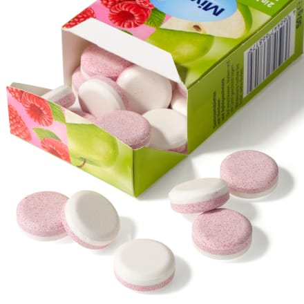 Mivolis Traubenzucker 2in1, Himbeere-Apfel, 50 g dauerhaft günstig ...