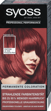 Syoss Permanente Coloration - Nr. 18-1658 Pompeian Red, 1 St | dm.at