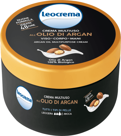 Leocrema Crema multiuso all'olio di argan, 300 ml | dm Italia