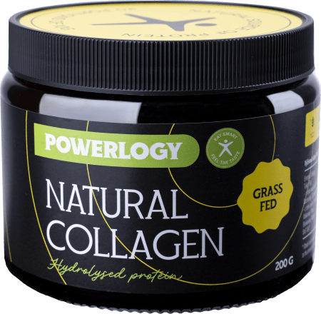 Powerlogy Proteínový prášok Natural Collagen, 200 g | mojadm.sk