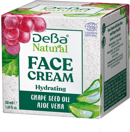 DeBa Хидратиращ крем за лице Natural, 50 ml | dm България