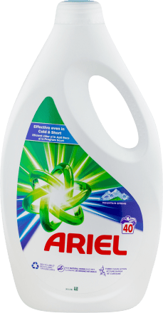 ARIEL Mountain Spring tečni detergent za pranje veša, 2 l | dm.rs