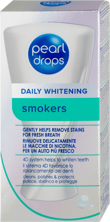 pearl drops DAILY WHITENING smokers pasta za zube, 50 ml | dm.rs