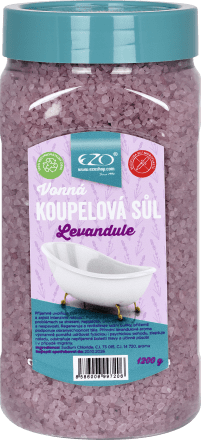 Ezo sůl do koupele Levandule, 1 200 g | dm.cz