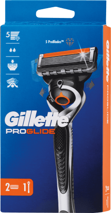 Gillette Pánsky holiaci strojček Fusion5 Proglide + náhradná hlavica, 1 ...