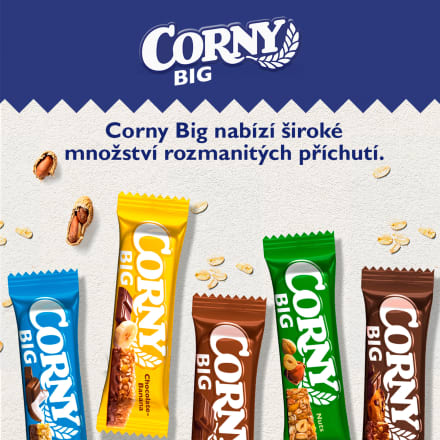 Corny Big tyčinka Slaný karamel, 40 g | dm.cz