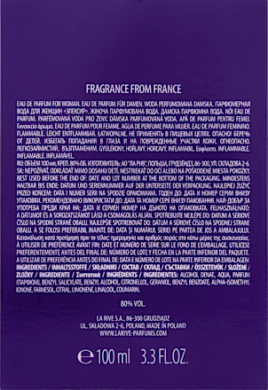 LA RIVE Eau de Parfum Elixir, 100 ml dm Dauerpreis: Immergünstig ...