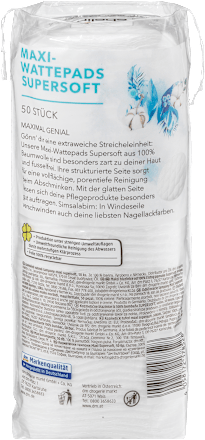 ebelin Wattepads Maxi supersoft, 50 St dauerhaft günstig online kaufen | dm.de